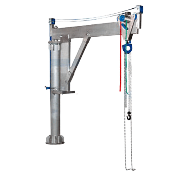 Macara pivotanta cu coloana - Mecadon