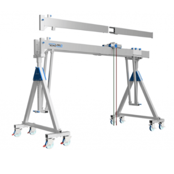 Macara portal bigrinda 2000 kg | 3000 kg - Mecadon