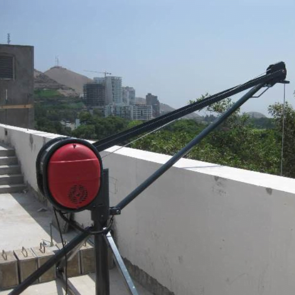 Mini macara pivotanta de santier - Mecadon